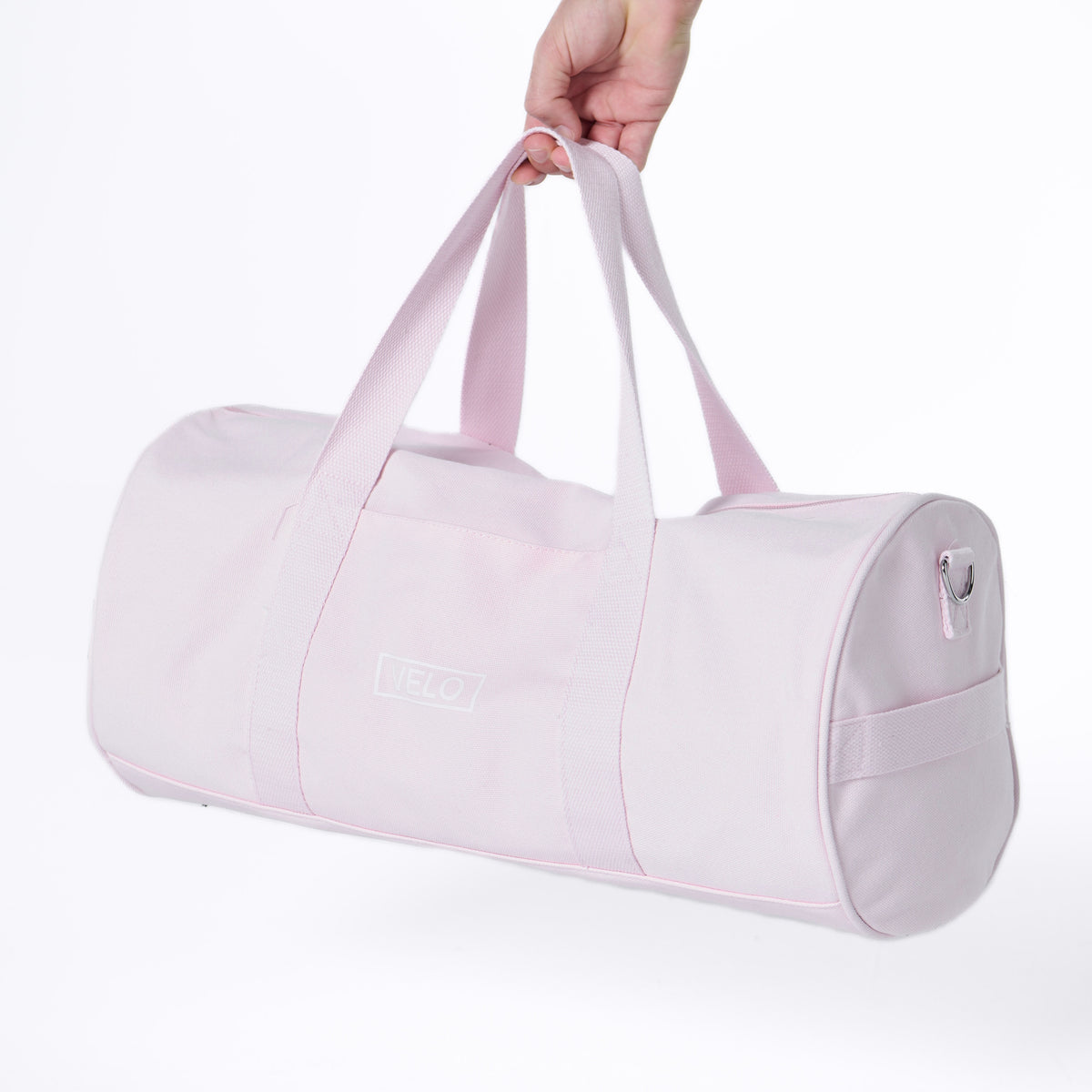 VELO CANVAS GYM BAG - STRAWBERRY MILK – Velocity Activewear
