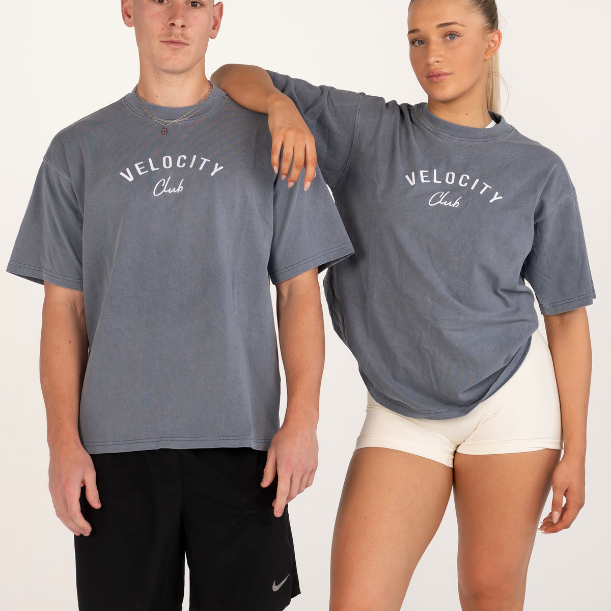 UNISEX PUMP COVER - DENIM – Velocity Activewear